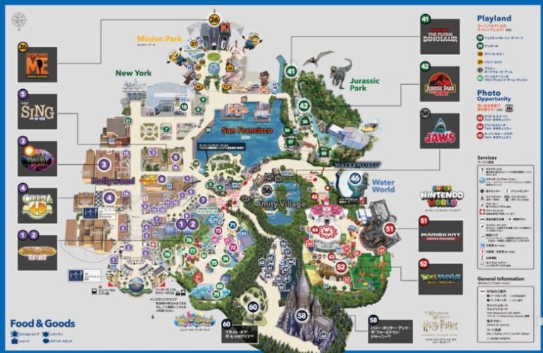 【USJ初心者必見！】PDF形式のマップはどこで入手できる？まだ紙のフロアマップは配布されてる？ | 猫のりりぃと子育てのある暮らし